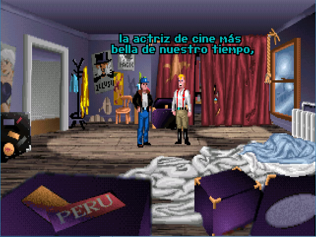 Flight of the Amazon Queen – Neo Geo Pocket España